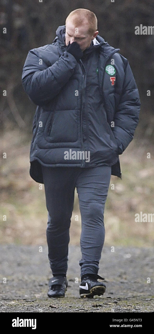 Soccer - Celtic Training Session - Barrowfield Training Ground Stock ...