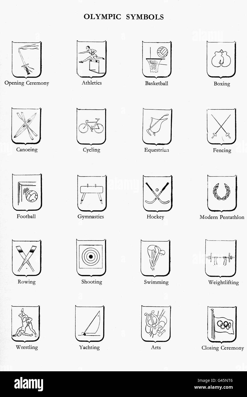 Image showing the logos used for representing each competition Stock ...
