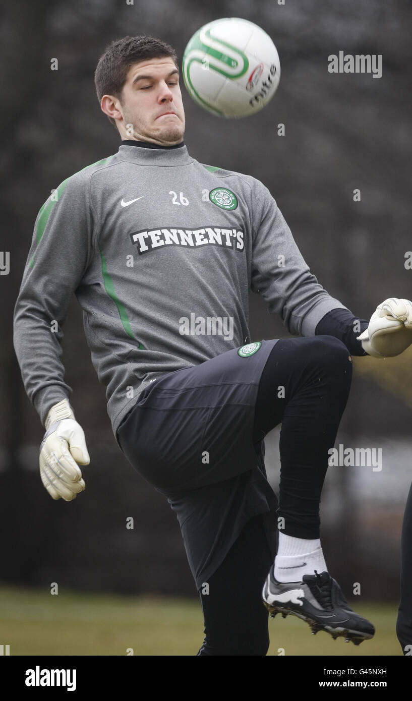 Soccer - Celtic Training Session - Barrowfield Training Ground Stock ...