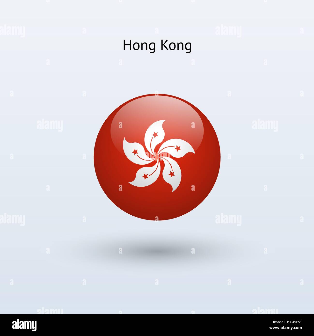 Hong kong waving flag background Stock Vector Images - Alamy