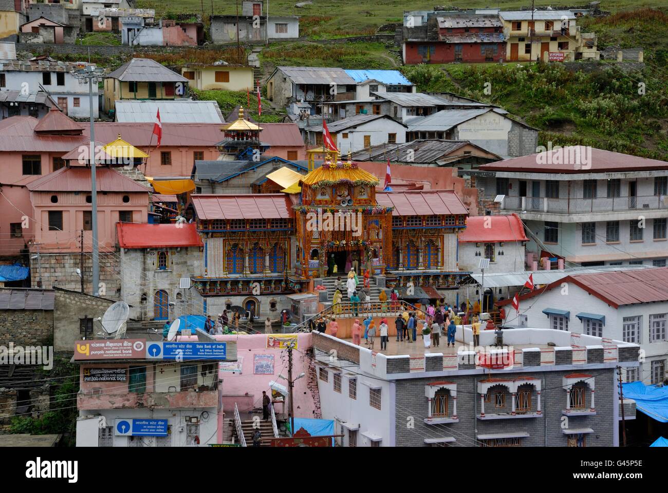 Lord vishnu badrinath temple hi-res stock photography and images - Alamy