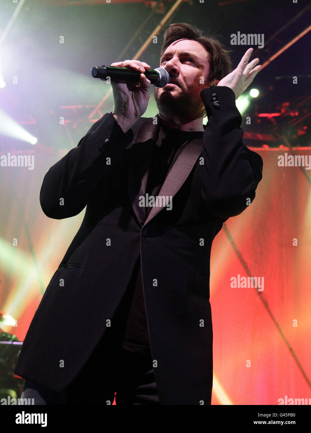 Duran Duran in concert - London Stock Photo - Alamy