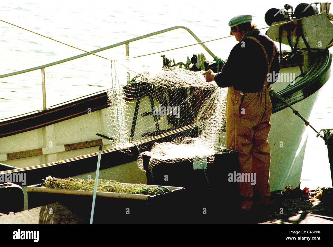 French trawlermen hi-res stock photography and images - Alamy