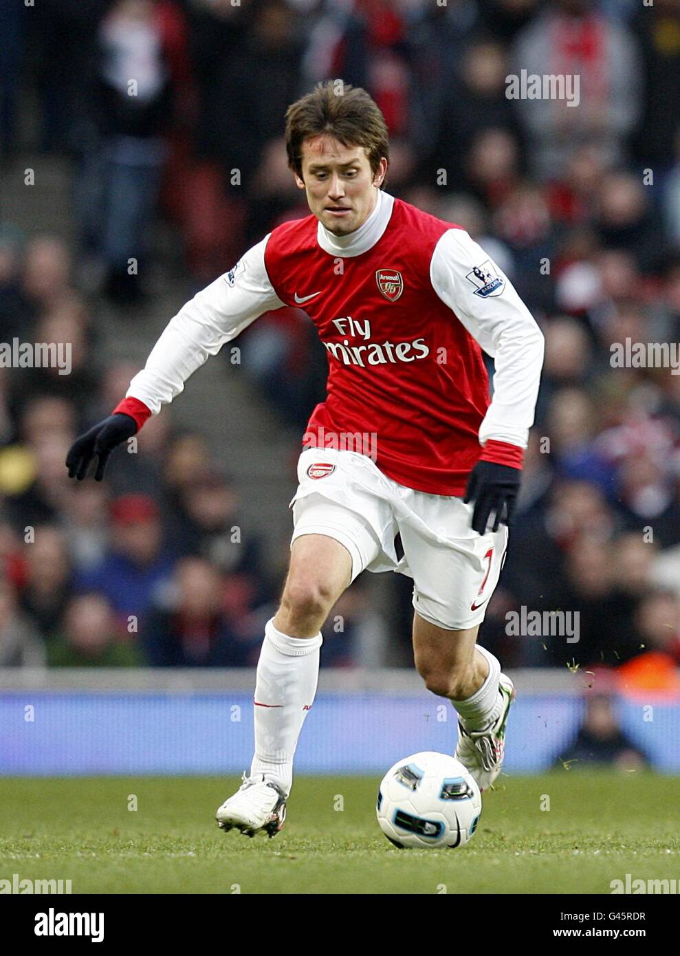 Emirates stadium tomas rosicky hi-res stock photography and images - Alamy
