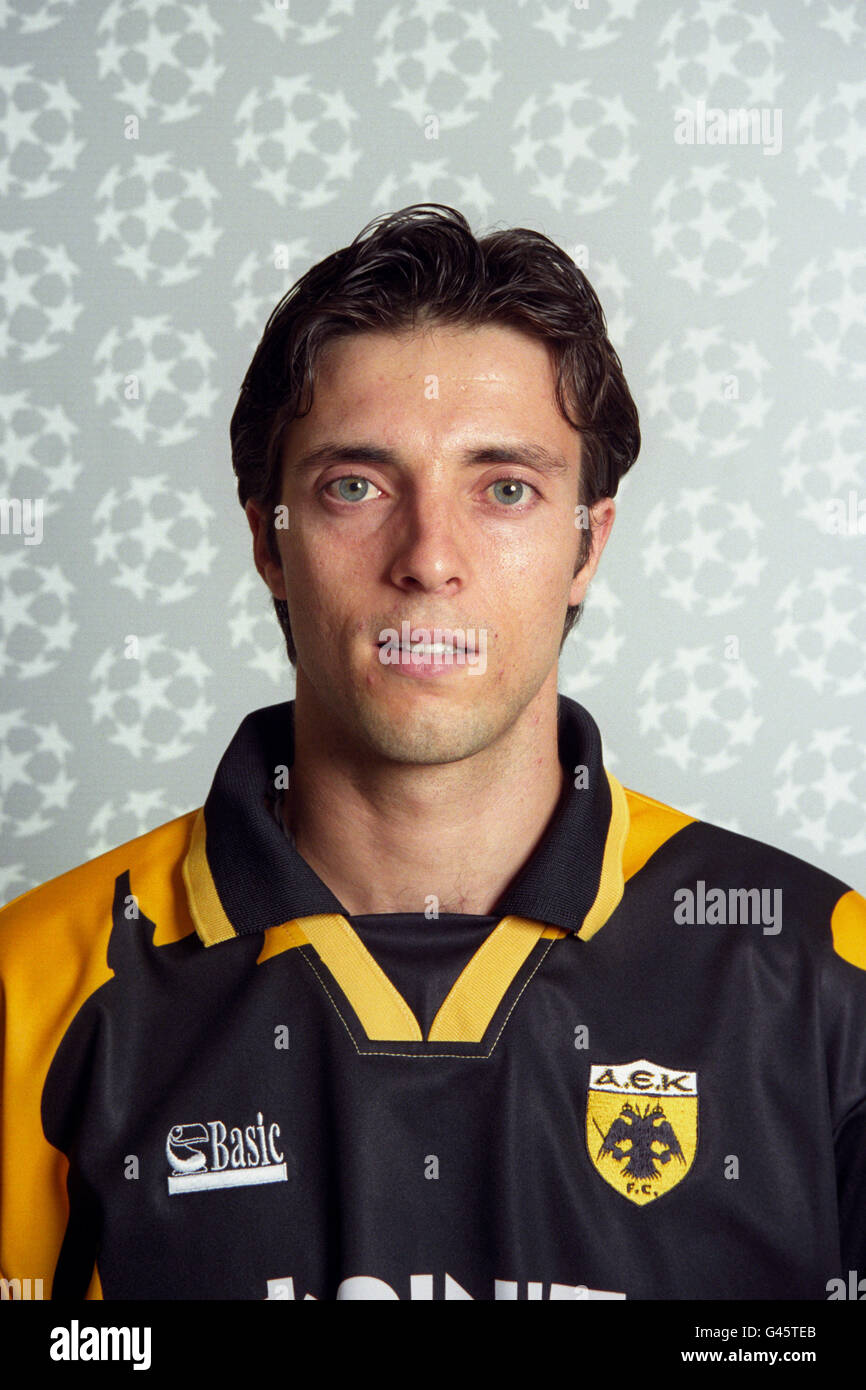 Soccer - UEFA Champions League - AEK Athens Stock Photo - Alamy