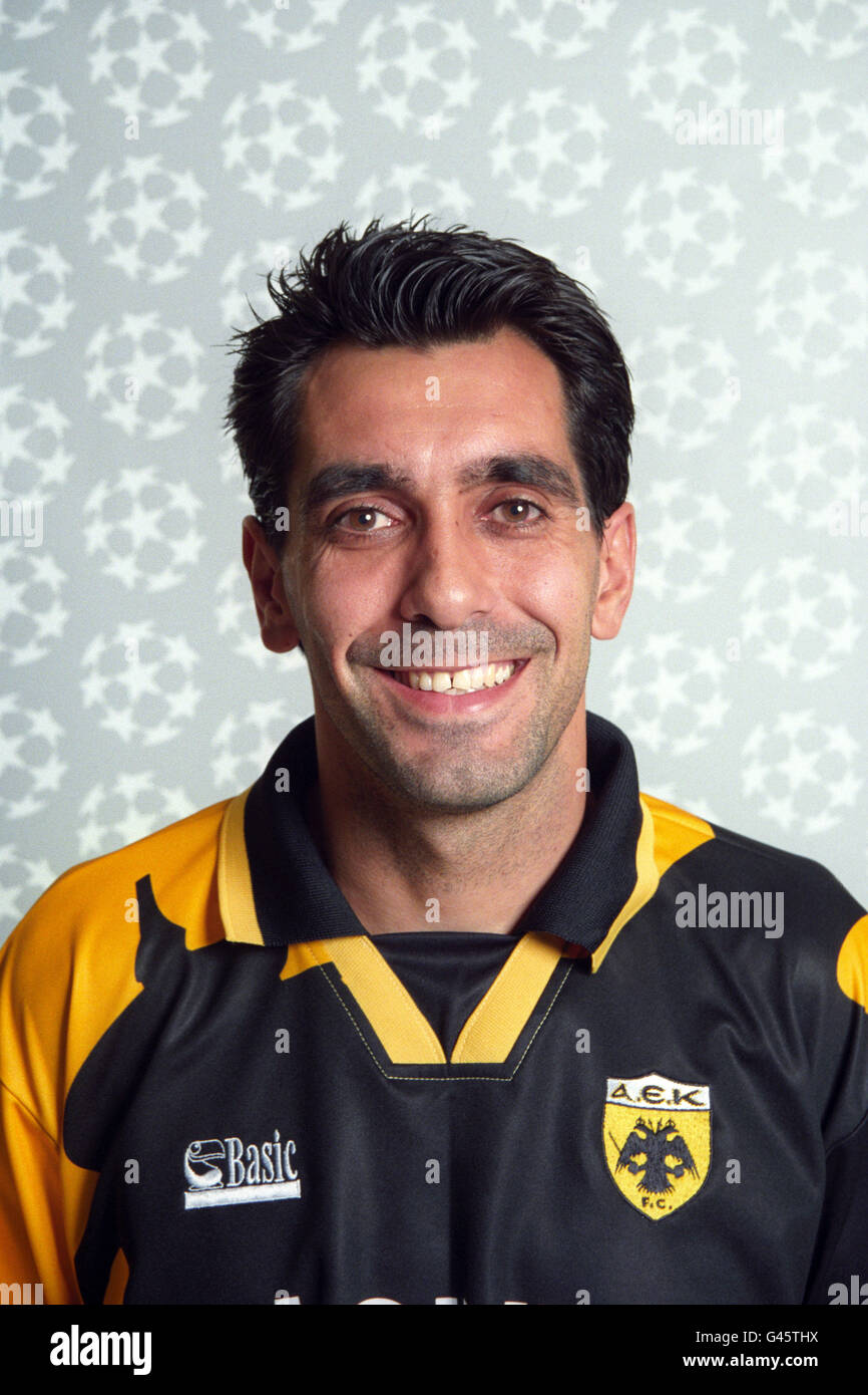 Soccer - UEFA Champions League - AEK Athens Stock Photo - Alamy