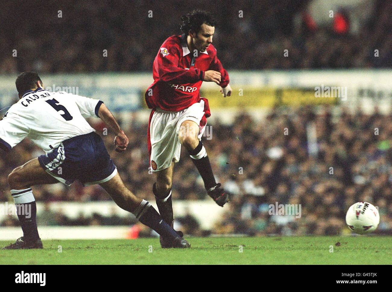 Spurs v Man Untd 5 Stock Photo - Alamy