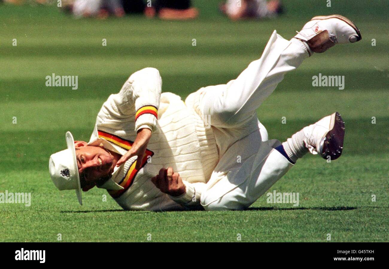 CRICKET Andrew Caddick Stock Photo - Alamy