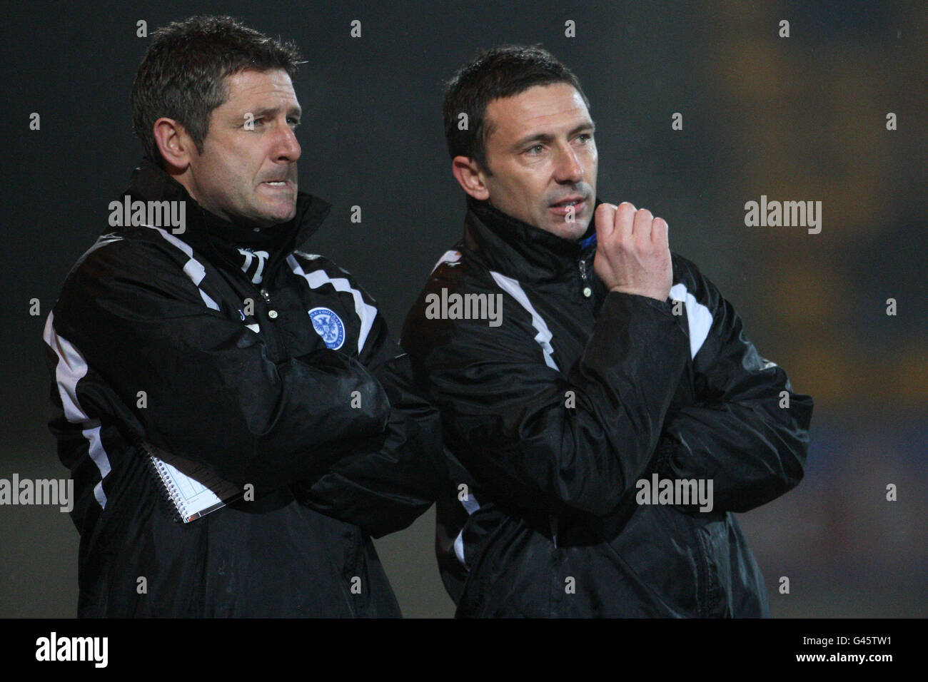 St johnstone assistant manager hi-res stock photography and images - Alamy