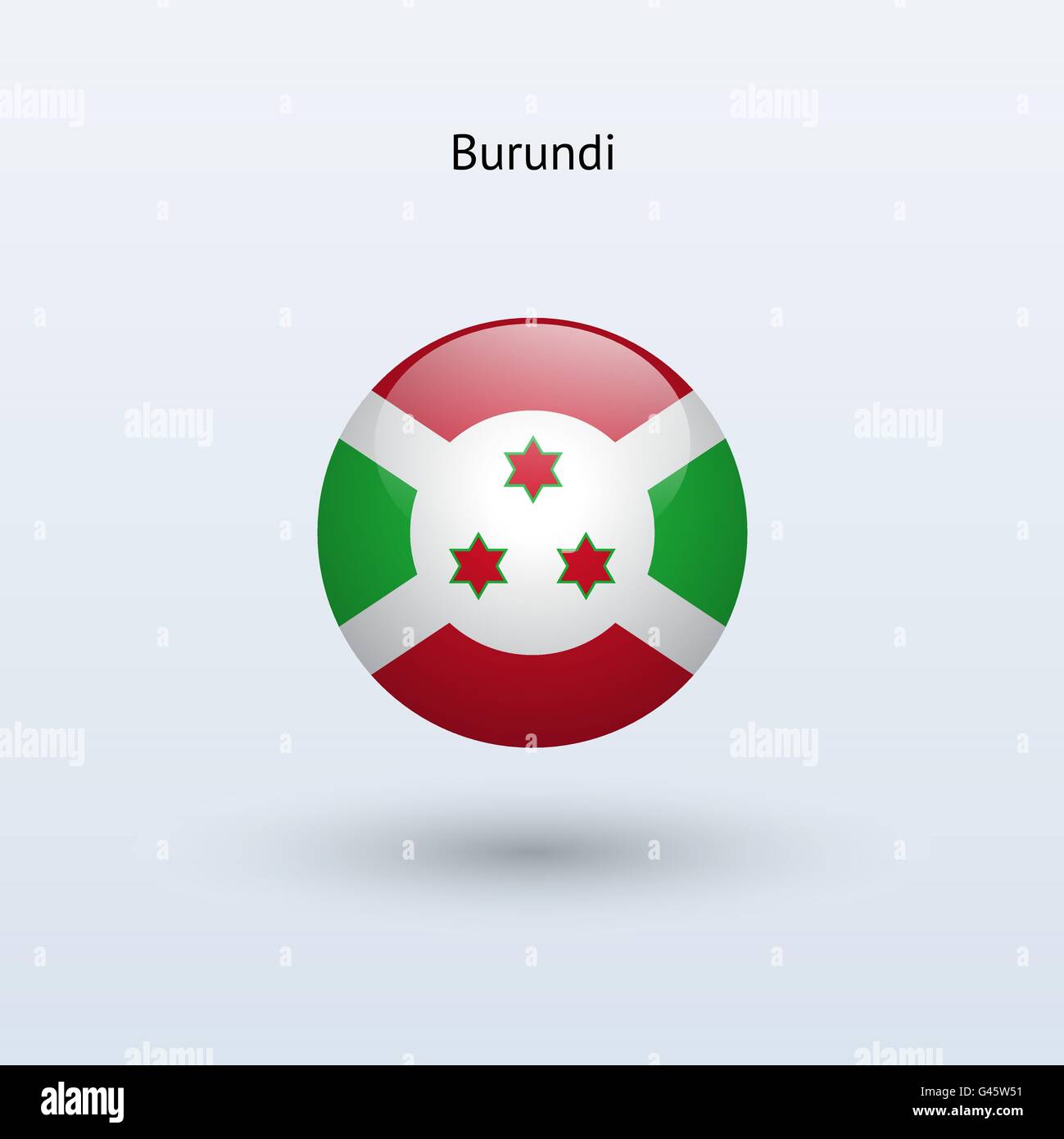Round flag of burundi hi-res stock photography and images - Alamy