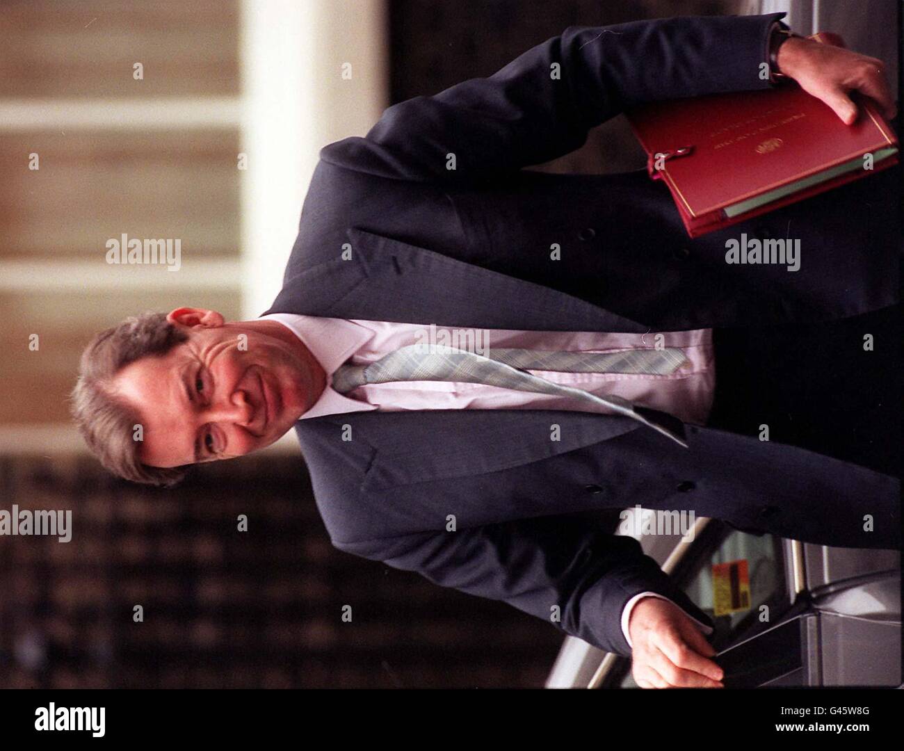 President of the Board of Trade Ian Lang arrives in Downing Street for ...