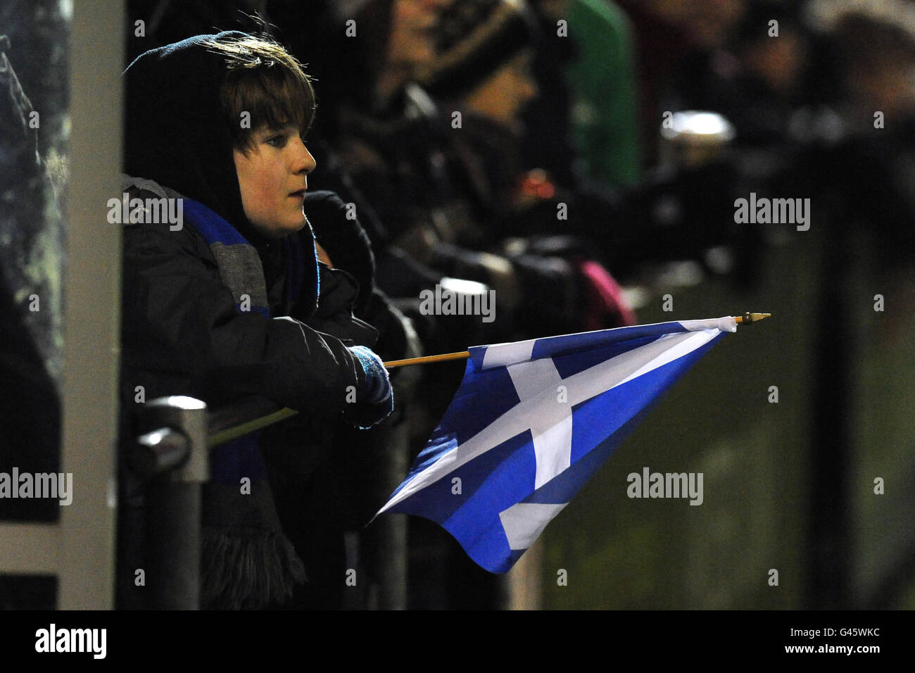 England rugby union fan flag hi-res stock photography and images - Alamy