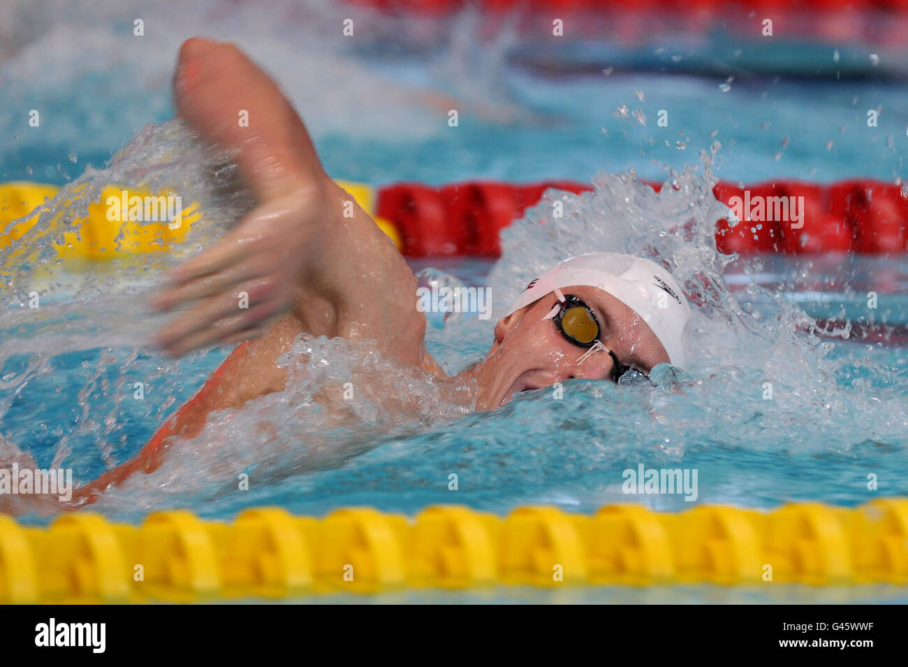 Robert Bale during his heat of the Men's Open 200m Freestyle Stock ...