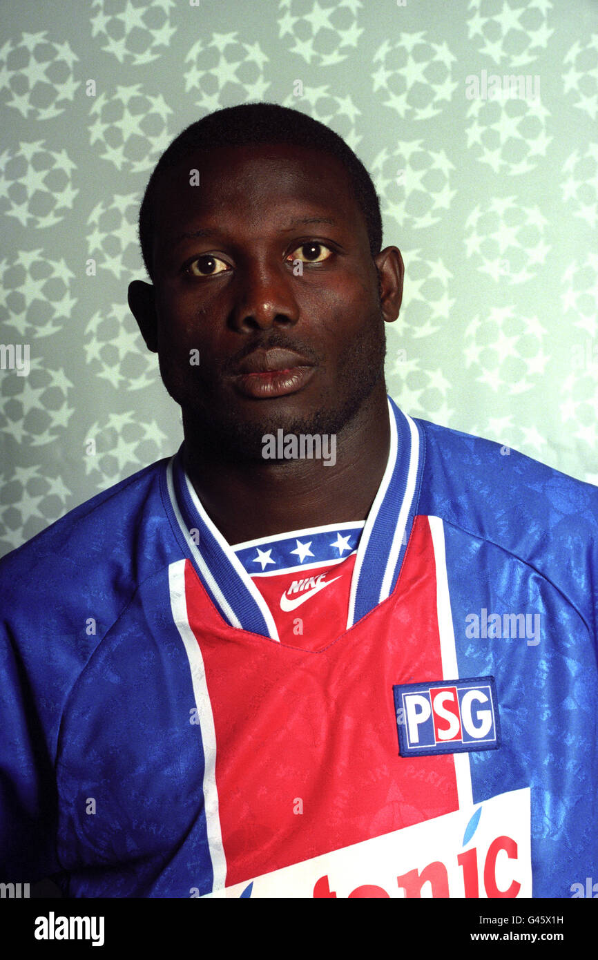 Soccer - UEFA Champions League - Paris Saint-Germain. George Weah ...