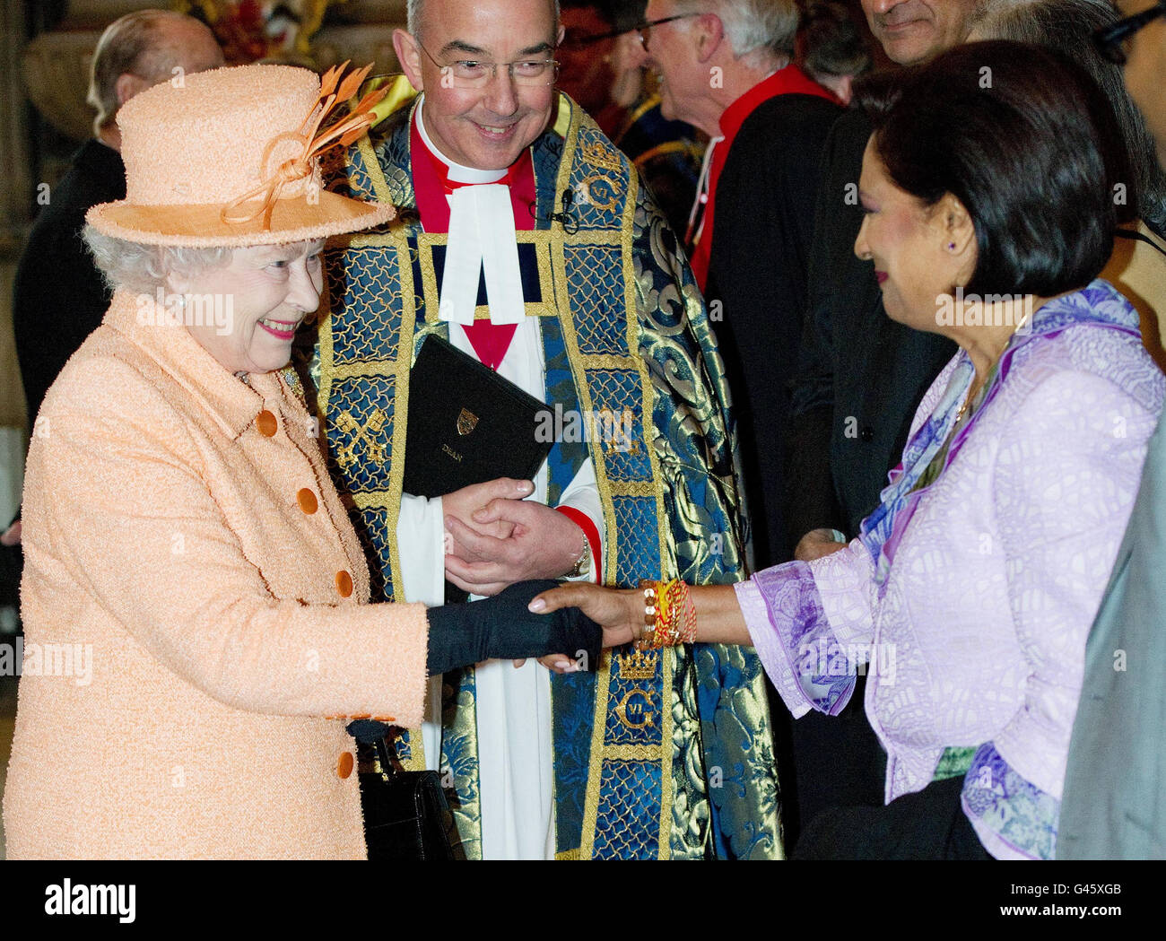 Commonwealth Day Observance Service Stock Photo - Alamy