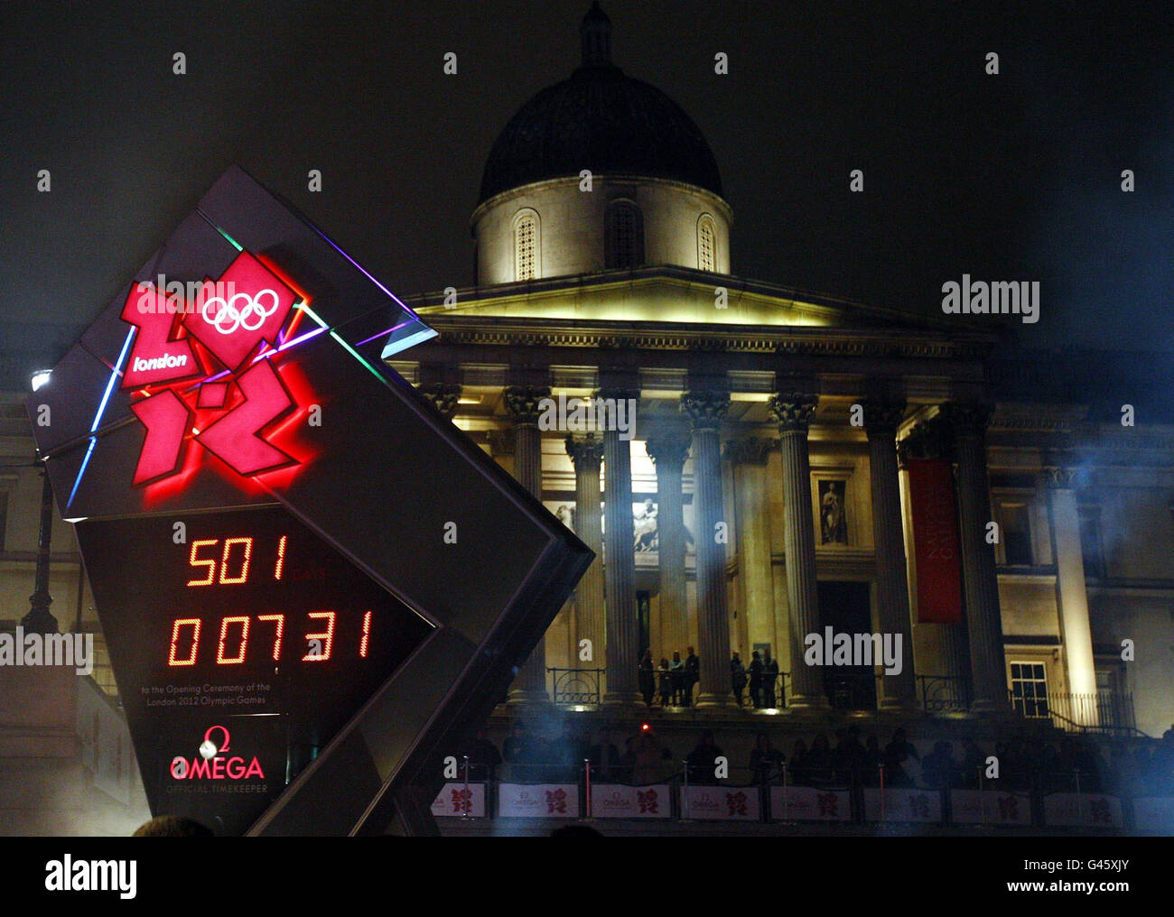 Olympic count down clock hi-res stock photography and images - Alamy