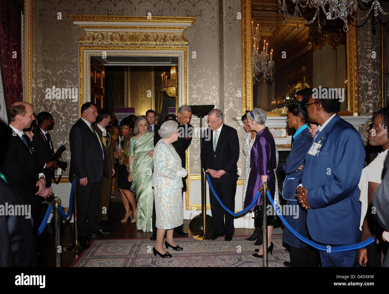 Commonwealth Day Reception Stock Photo - Alamy