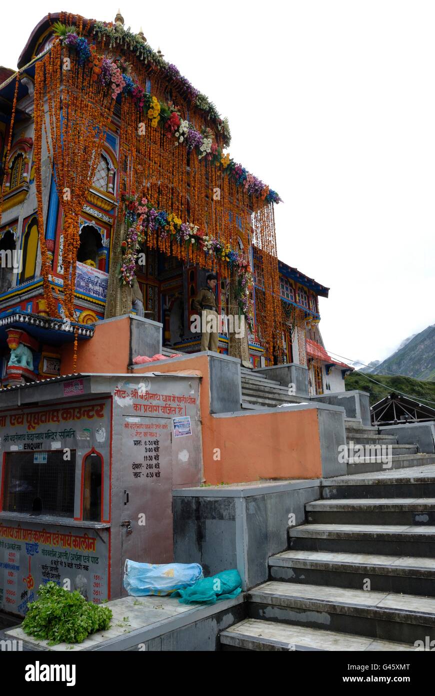 Lord vishnu badrinath temple hi-res stock photography and images - Alamy