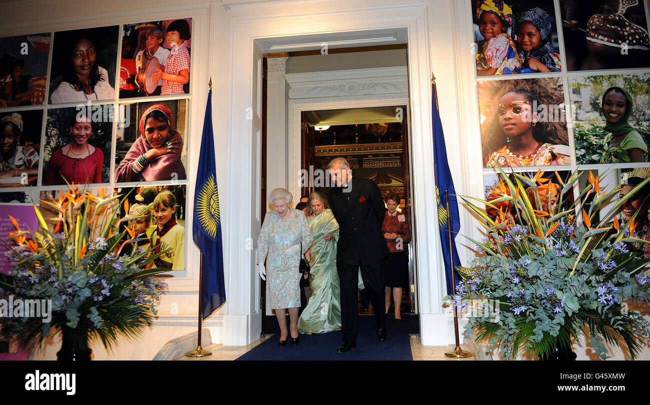 Commonwealth Day Reception Stock Photo - Alamy