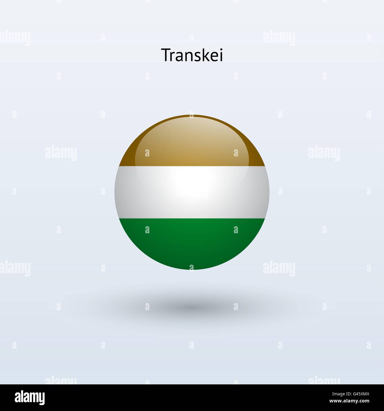 Transkei round flag. Vector illustration Stock Vector Image & Art - Alamy