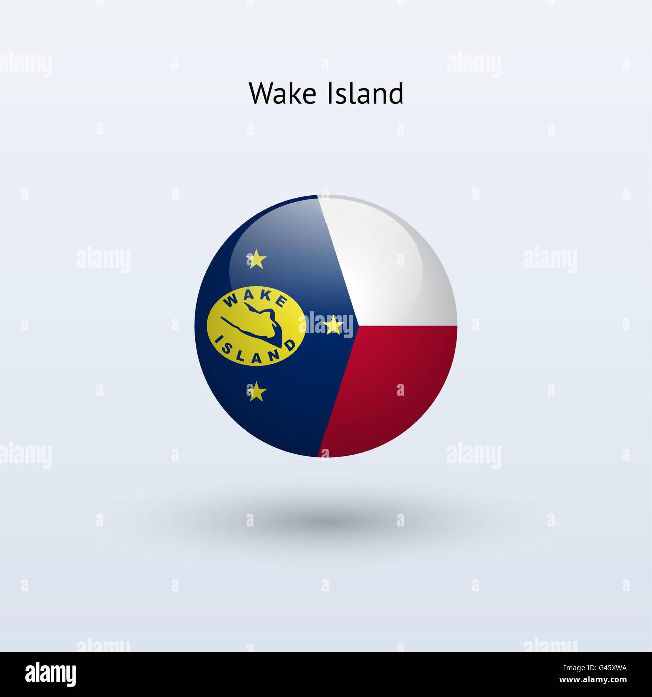 National flag of the wake island hi-res stock photography and images ...