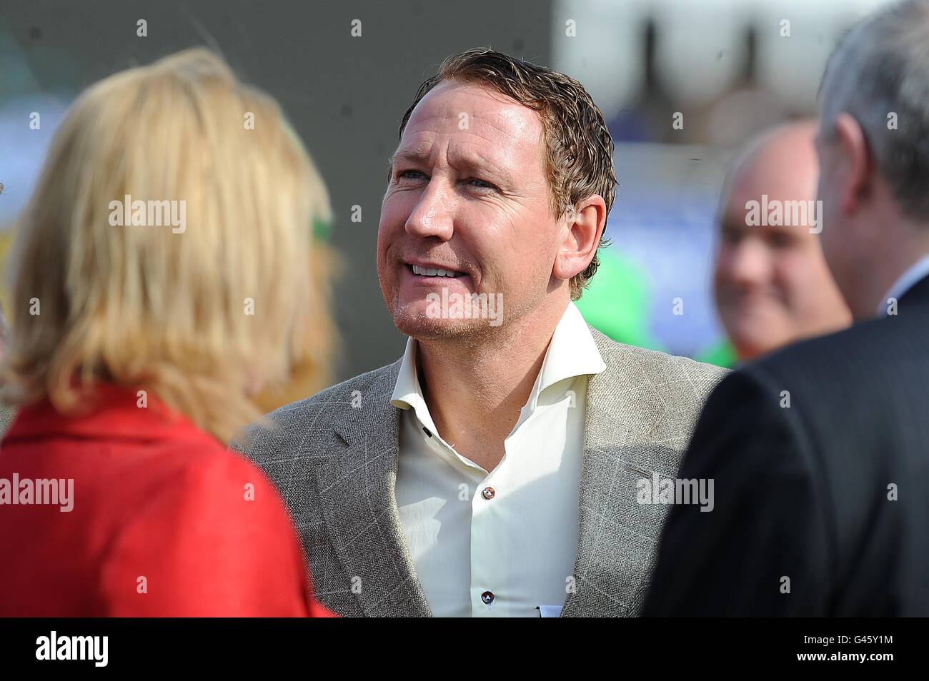 Horse Racing enthusiast Ray Parlour on St Patrick's Day, during the ...