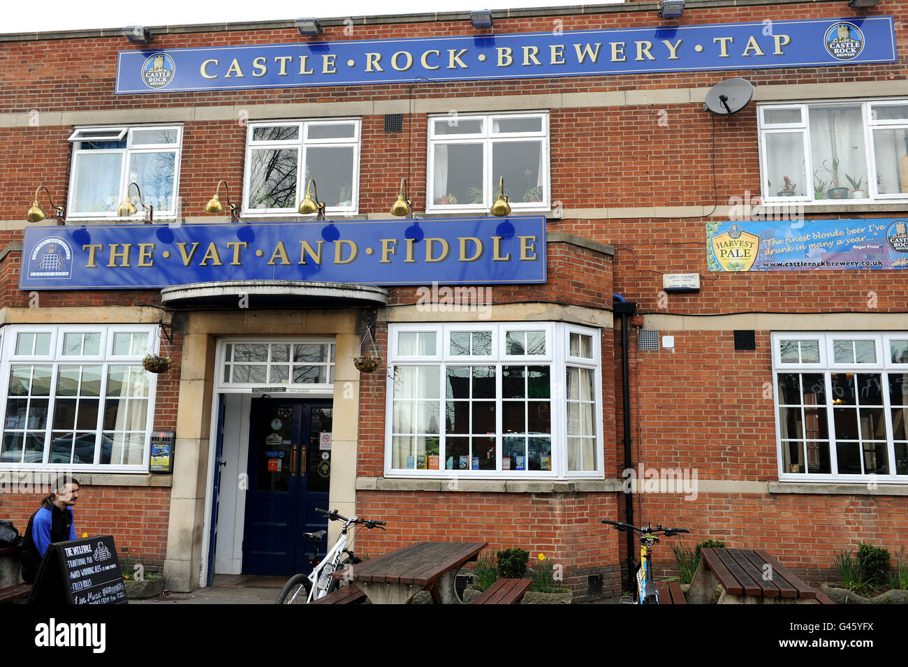General view of the Castle Rock brewery in Nottingham that has ...