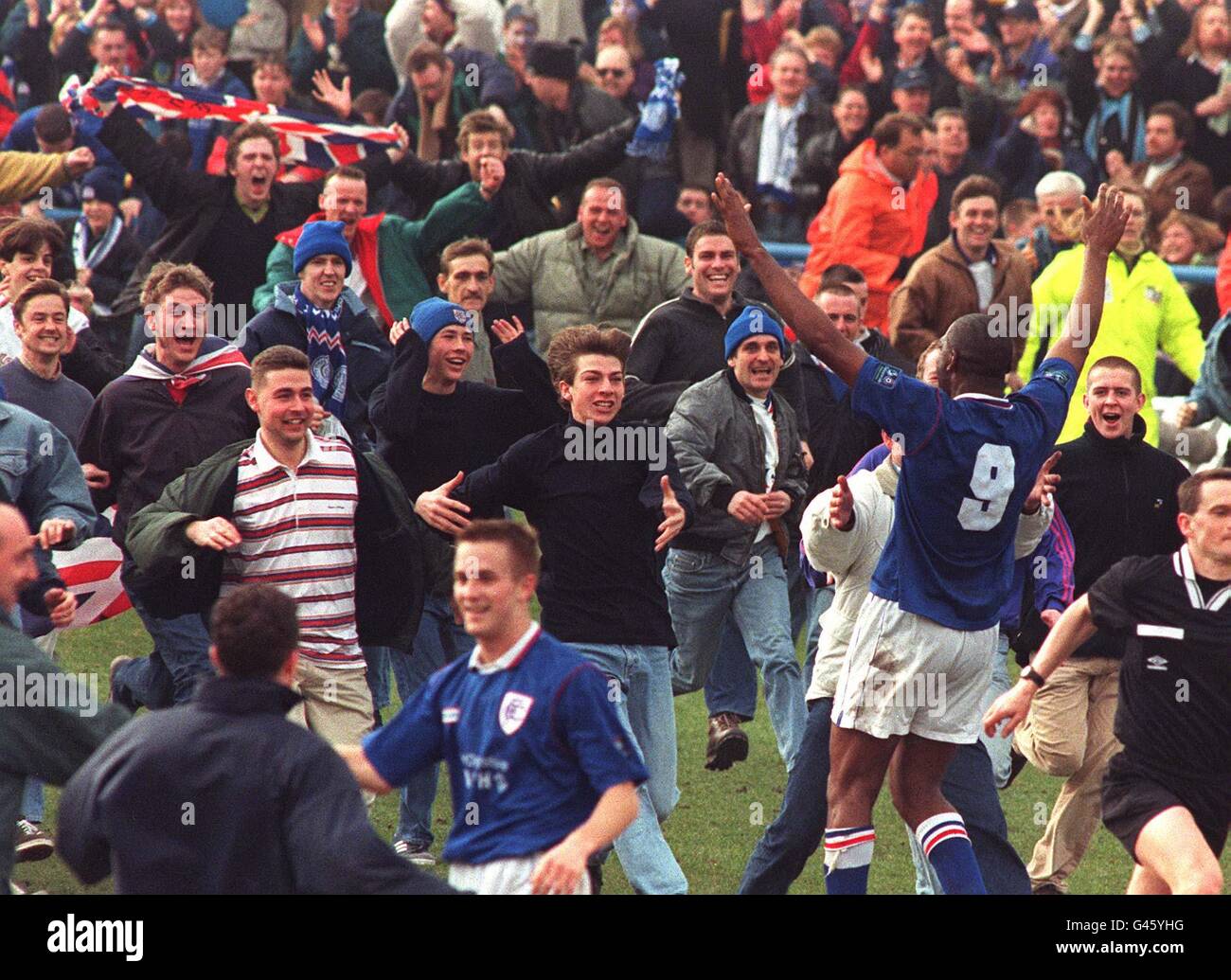 Chesterfield fans : 1997 Stock Photo - Alamy