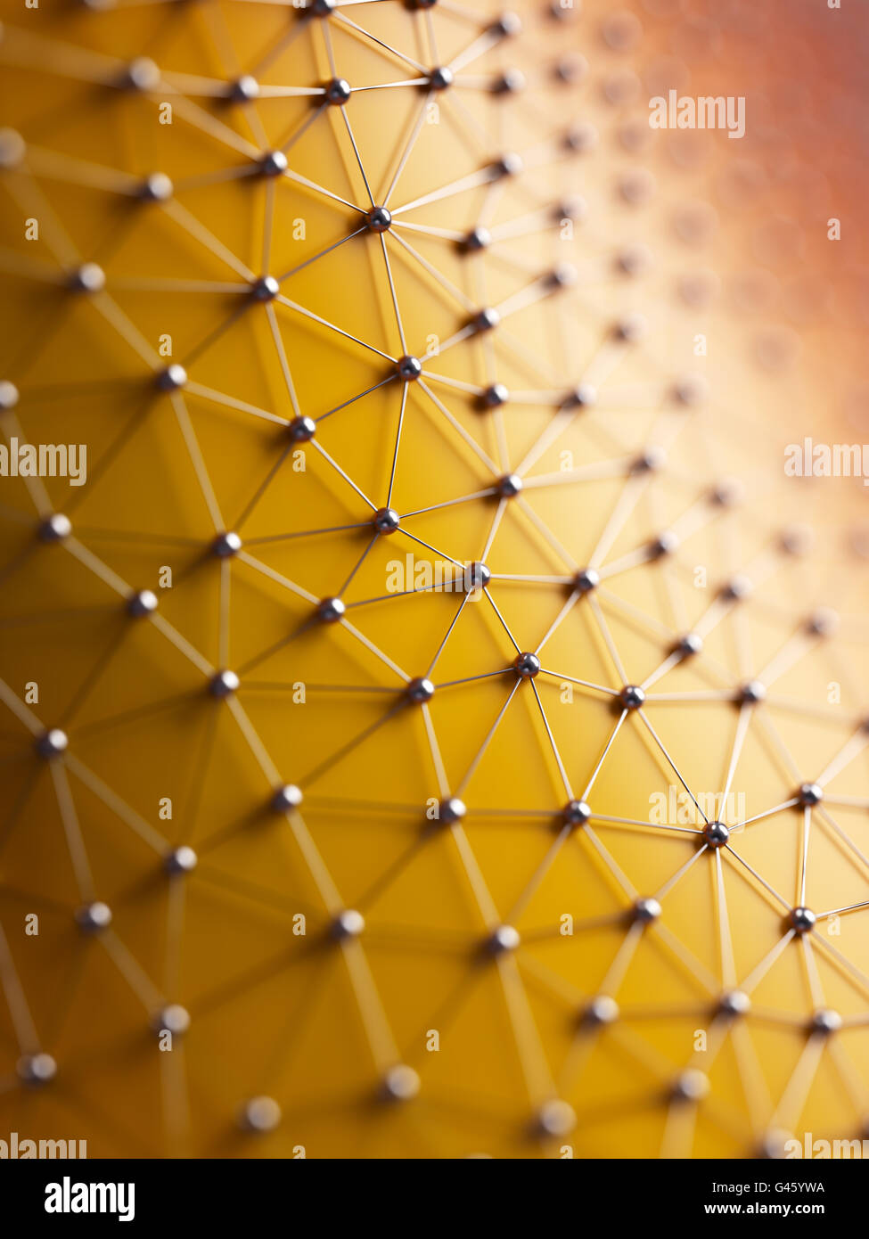 Abstract network background concept close-up 3d illustration Stock ...