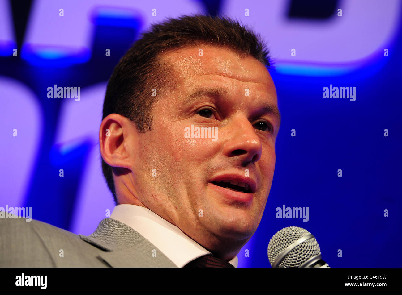 Football football manager head shot headshot hi-res stock photography ...