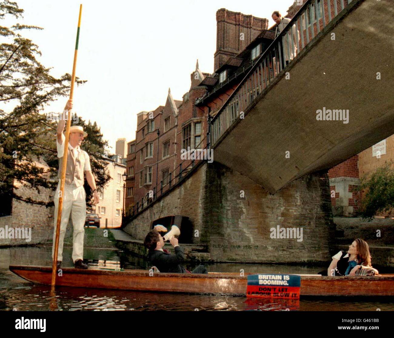 David Platt, Conservative candidate for Cambridge campaigning on the ...