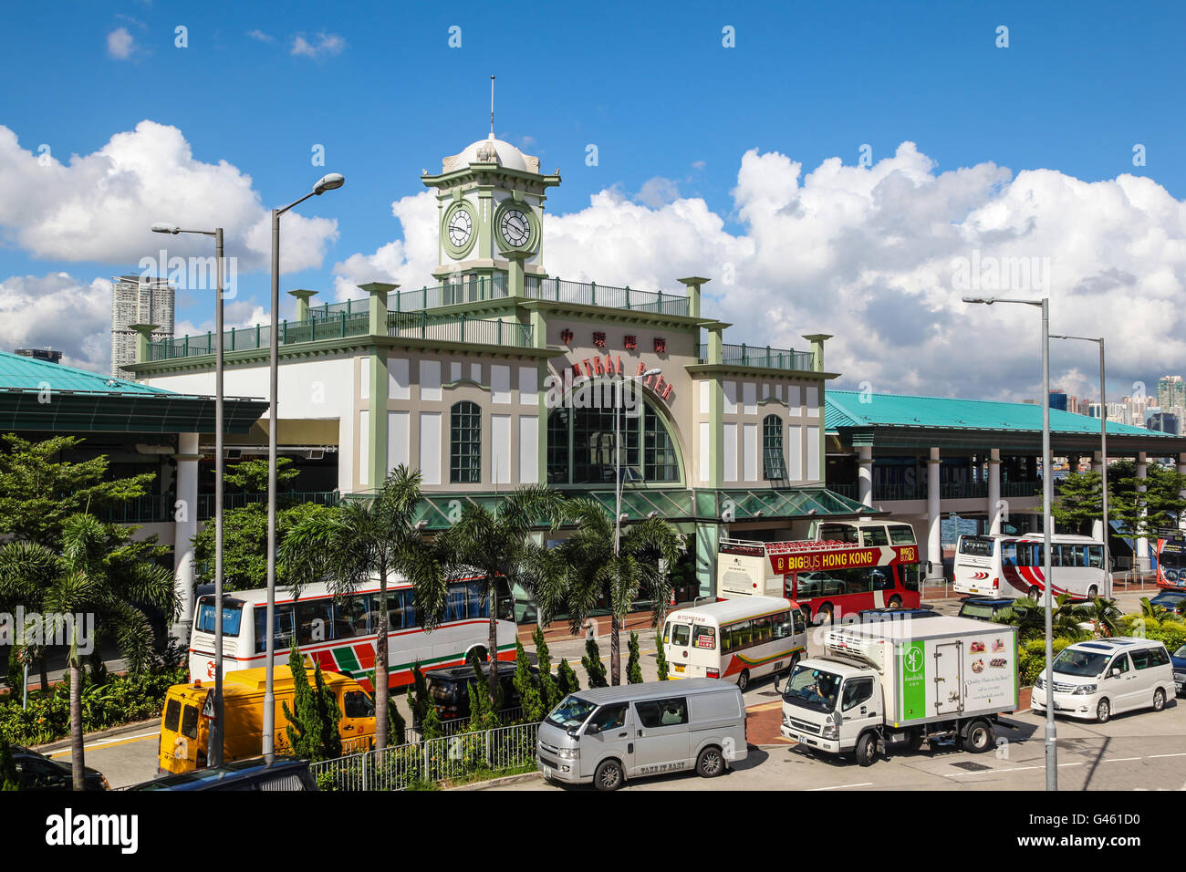 Star ferry central pier hi-res stock photography and images - Alamy