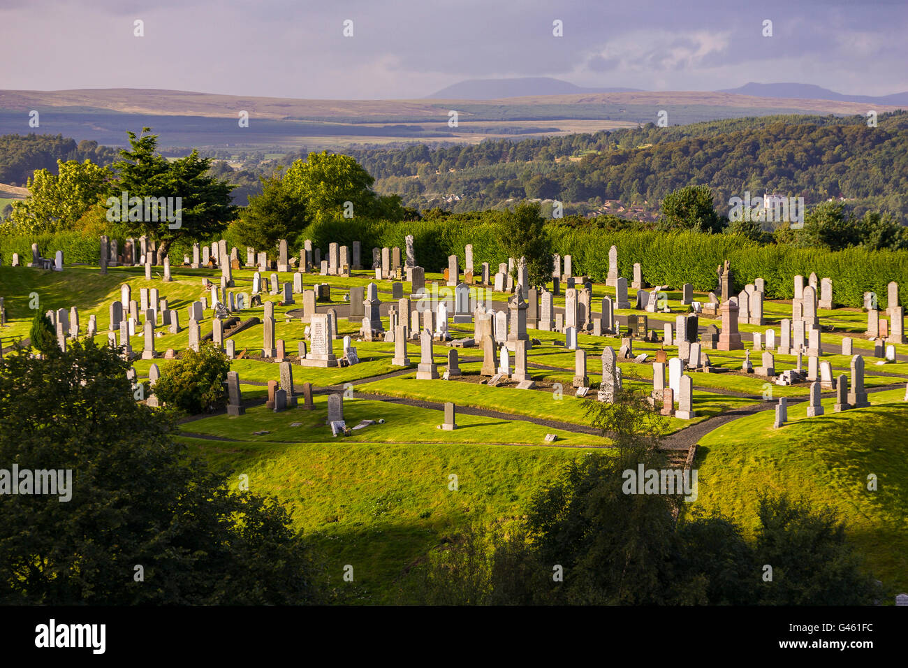STIRLING, SCOTLAND - Cemetery Stock Photo - Alamy