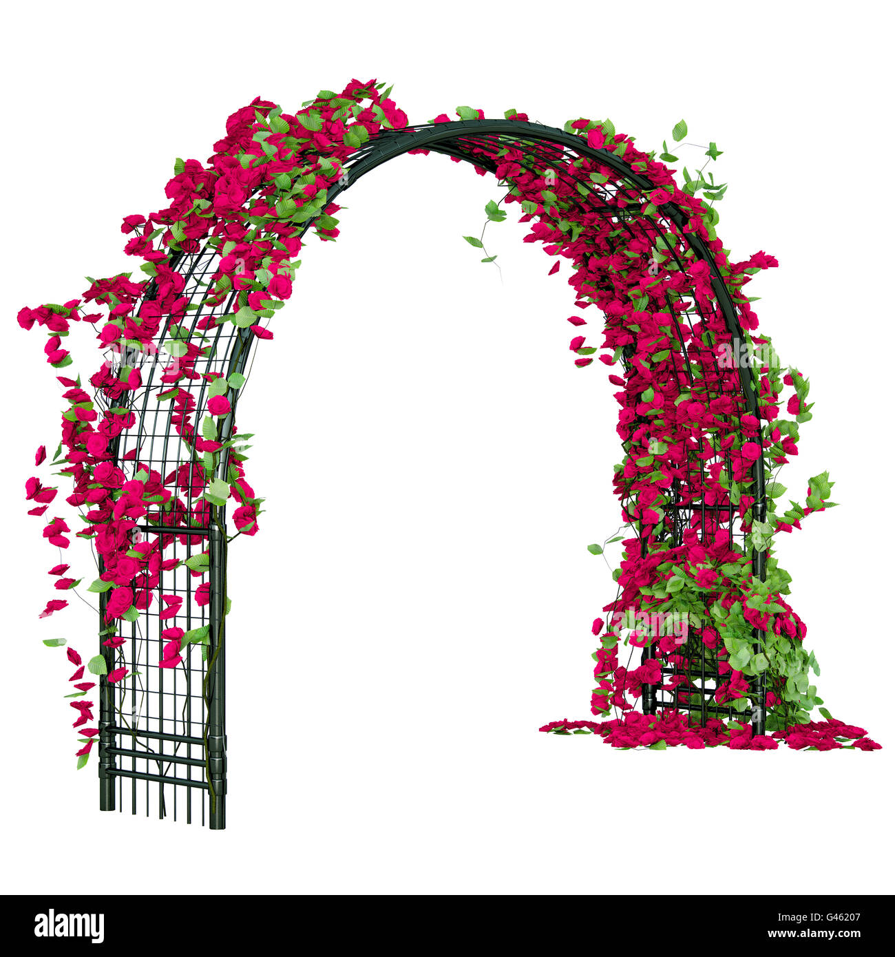 Arched pergola hi-res stock photography and images - Alamy