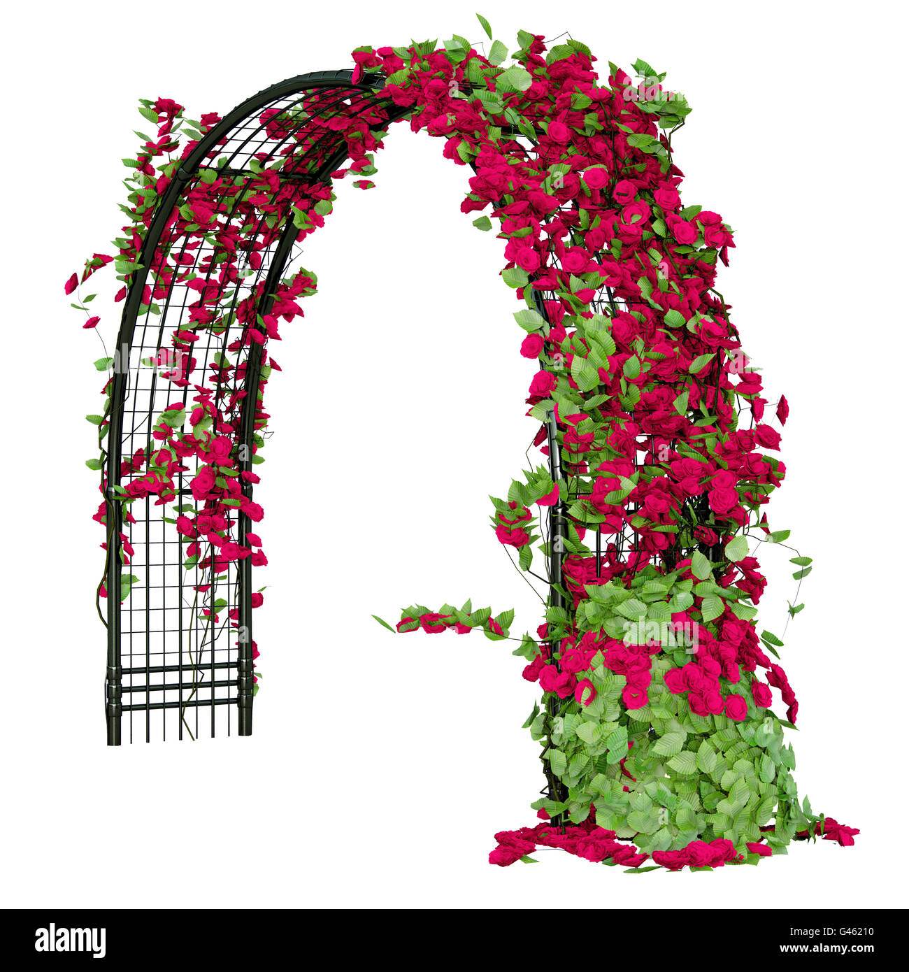 Arched pergola hi-res stock photography and images - Alamy