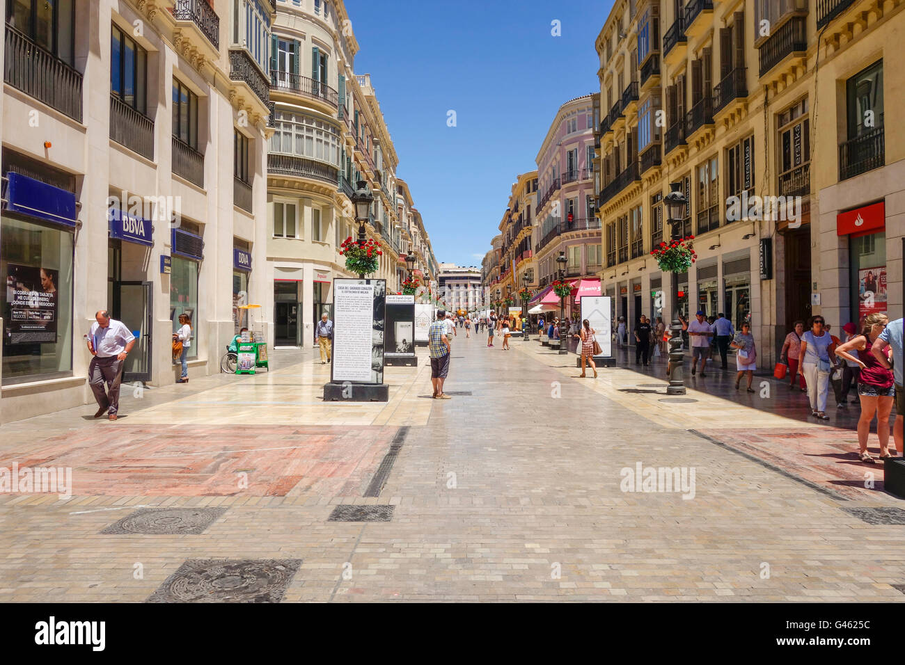 Malaga Main Street High Resolution Stock Photography and Images - Alamy