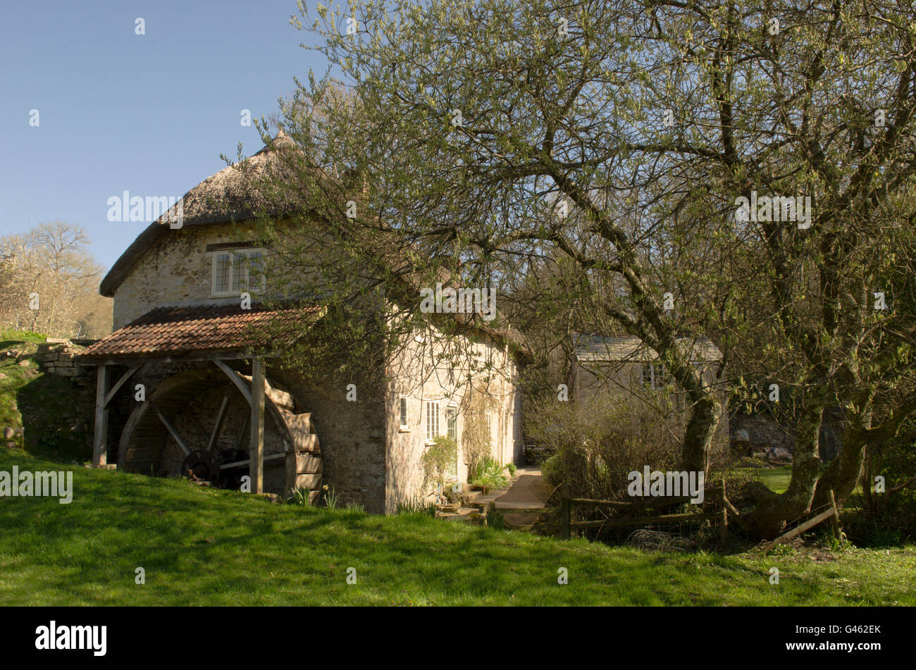 Old waterwheel hi-res stock photography and images - Alamy