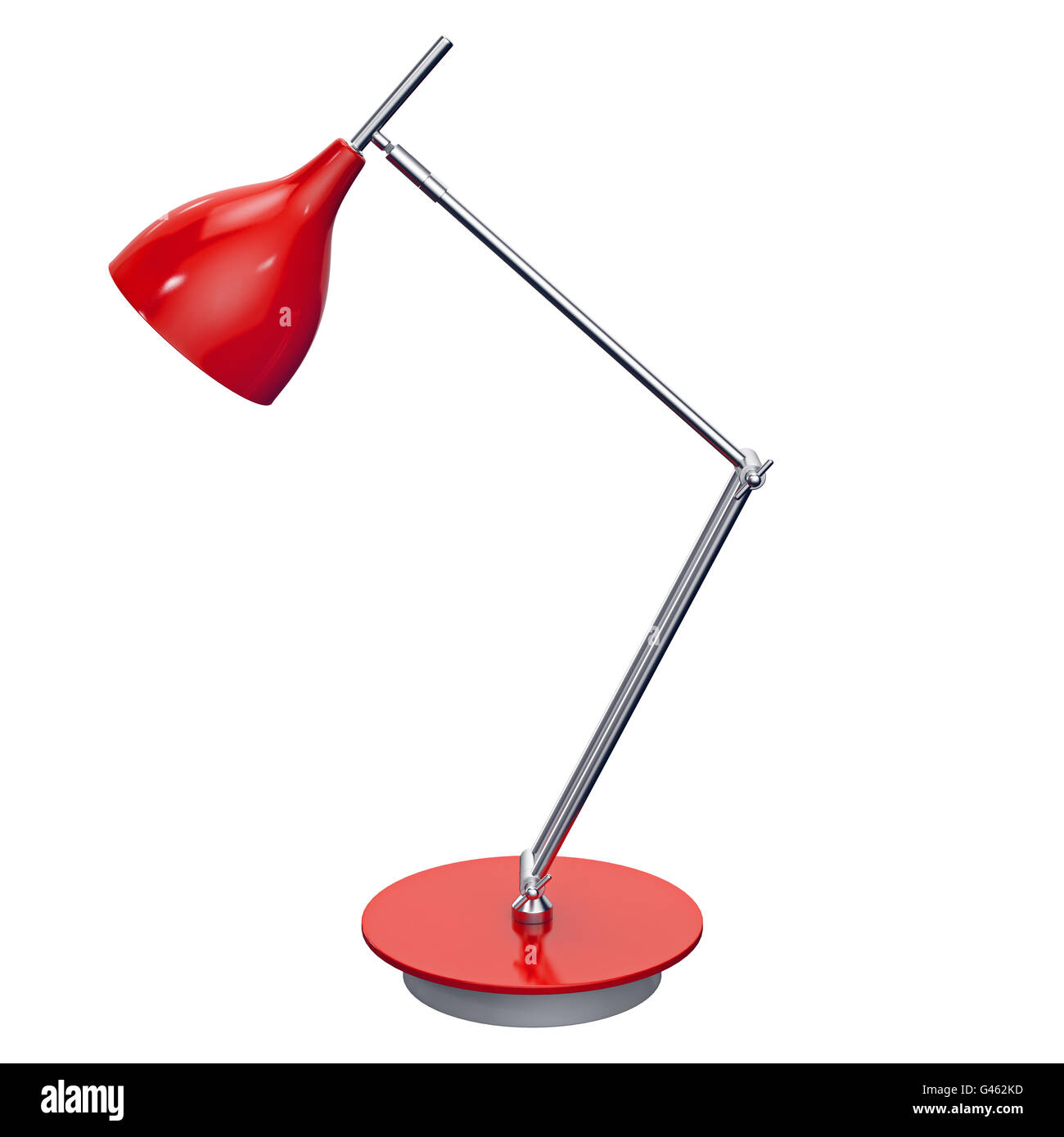 Office desk side view Cut Out Stock Images & Pictures - Alamy