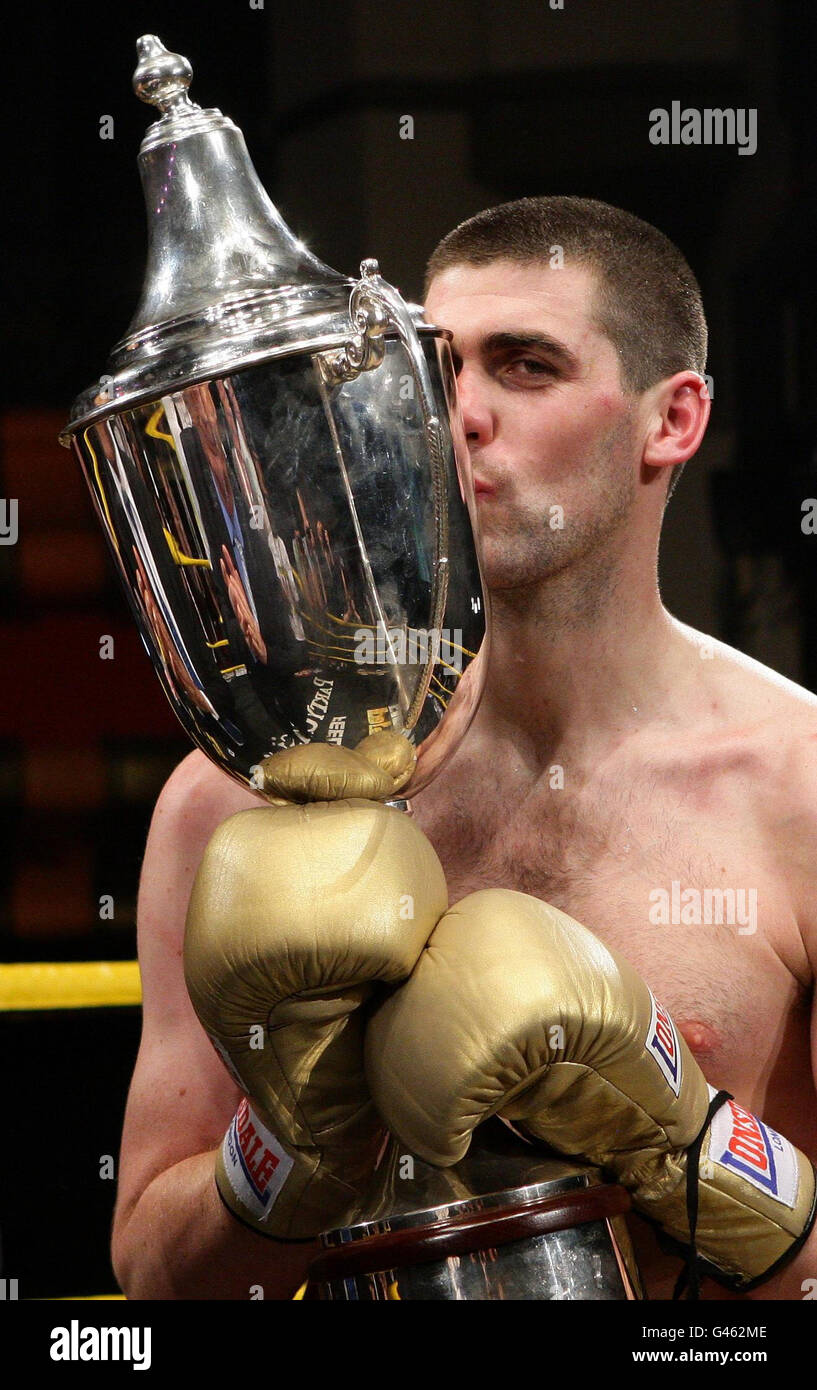 Boxing - Prizefighter - Super-Middleweights - Liverpool Olympia Stock ...