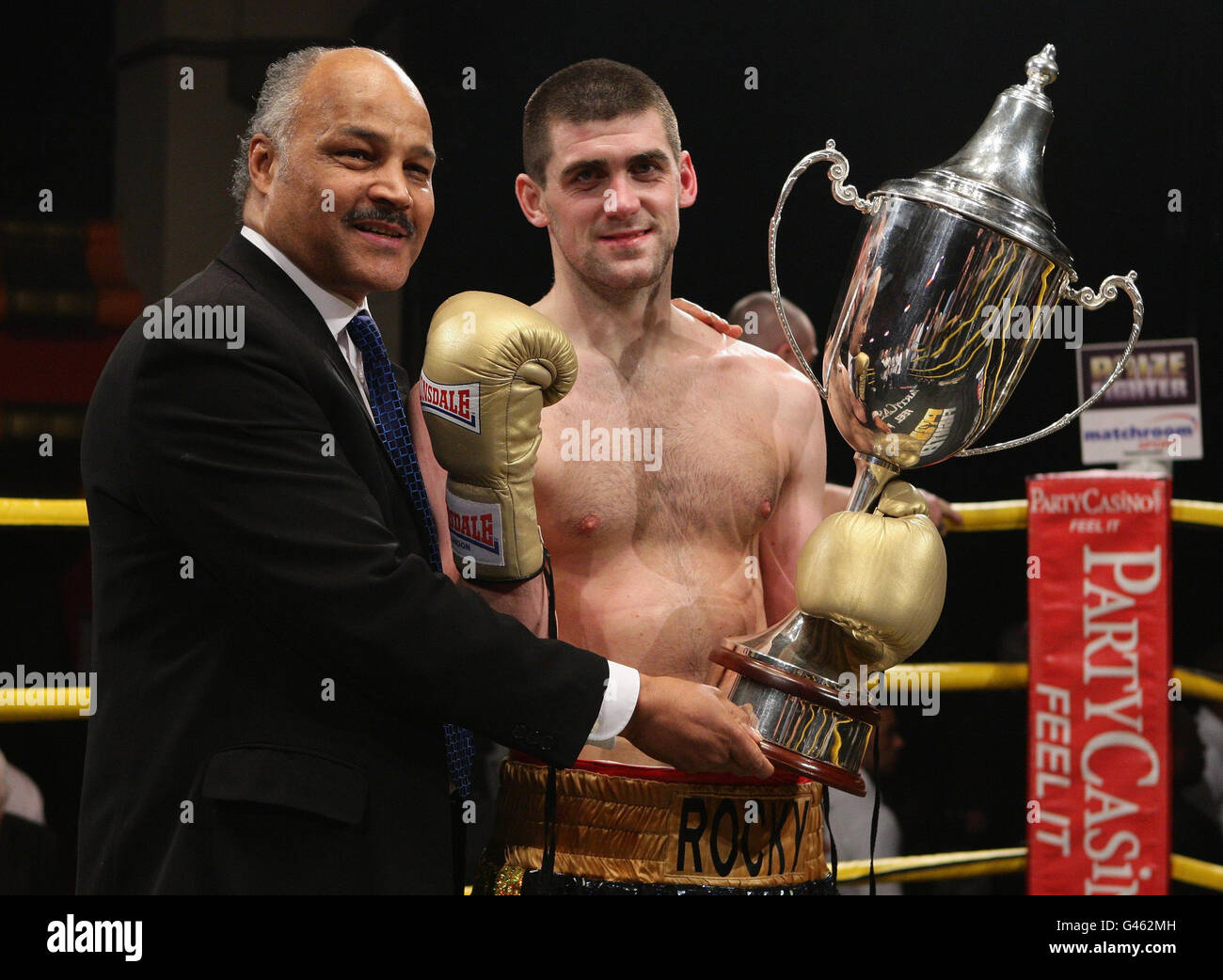 Boxing - Prizefighter - Super-Middleweights - Liverpool Olympia Stock ...