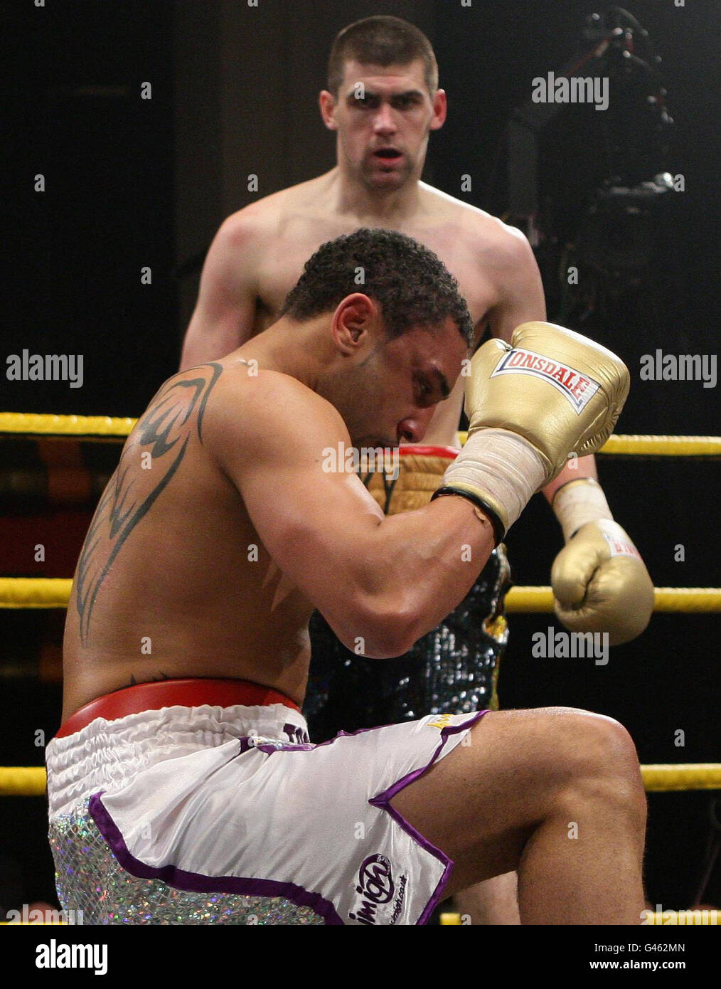 Boxing - Prizefighter - Super-Middleweights - Liverpool Olympia Stock ...