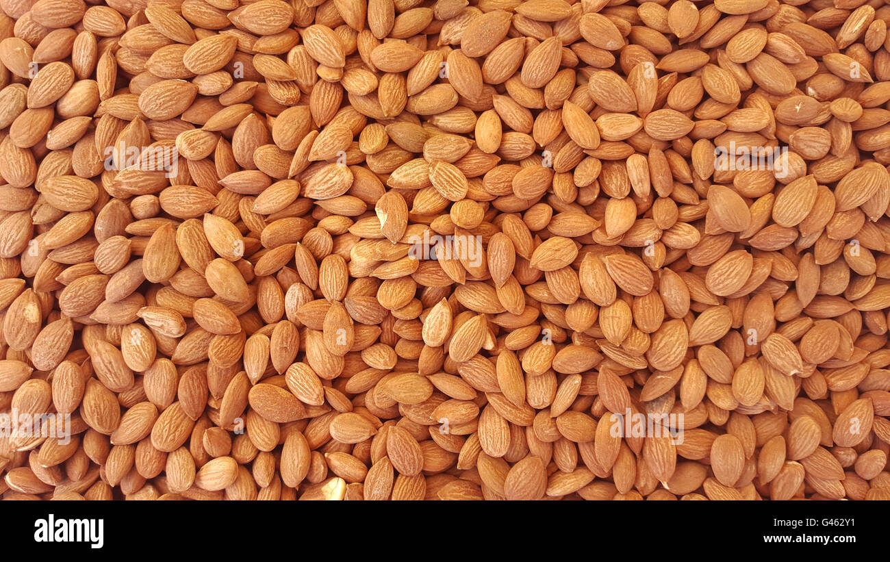 A background of an almond Stock Photo - Alamy