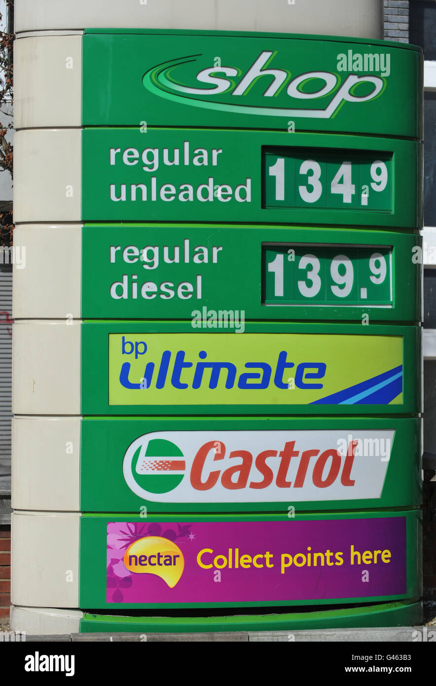 Bp petrol station london hi-res stock photography and images - Alamy