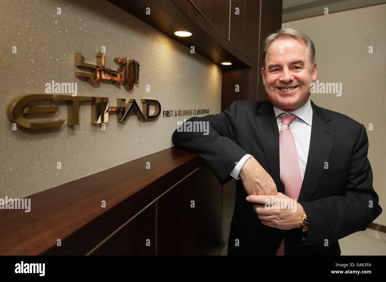 James hogan and etihad hi-res stock photography and images - Alamy