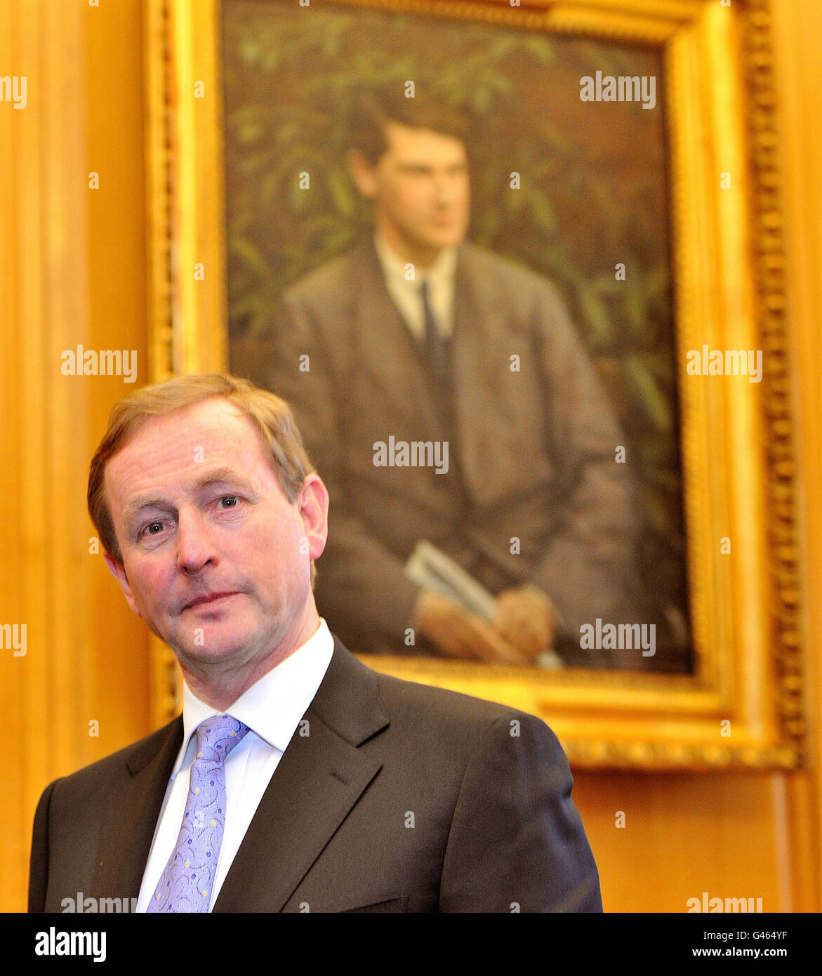 First day of the Dail Stock Photo - Alamy