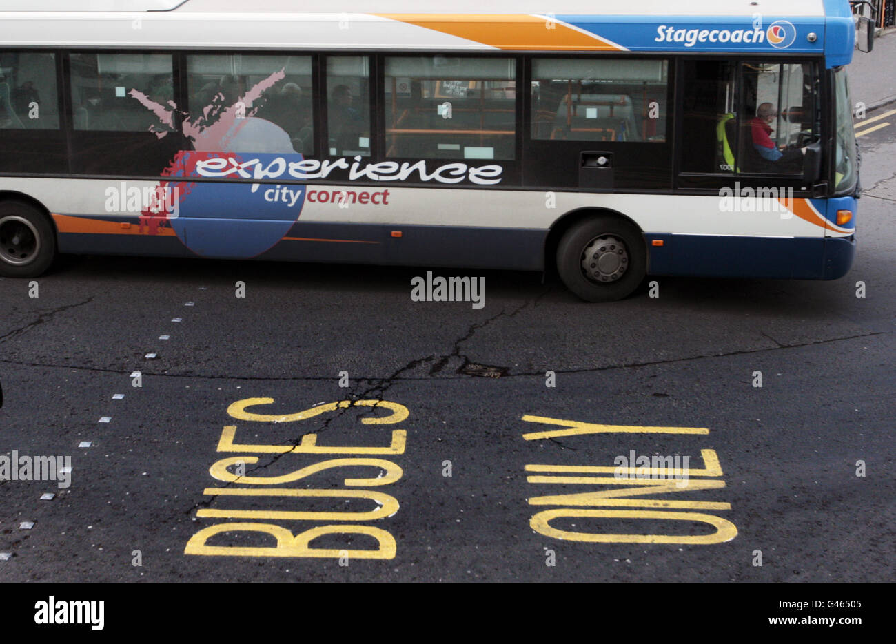 Stagecoach bus edinburgh bus station hi-res stock photography and ...