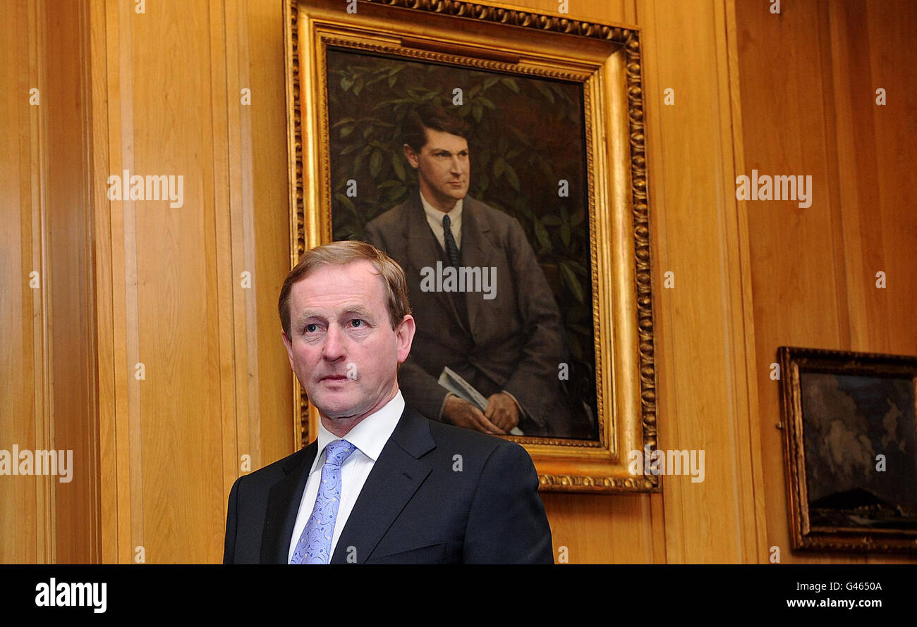 First day of the Dail Stock Photo - Alamy