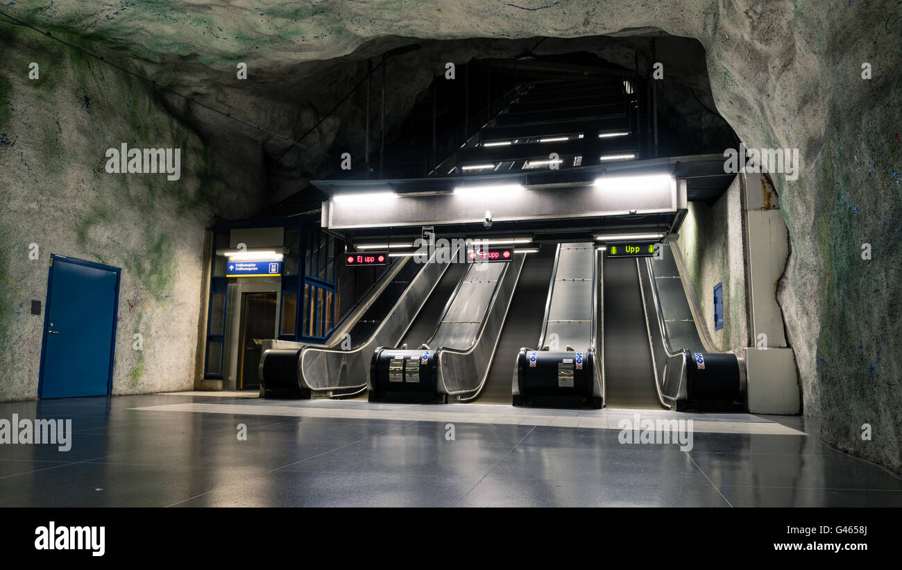 Fridhemsplan Metro Station in Stockholm, Sweden Stock Photo - Alamy