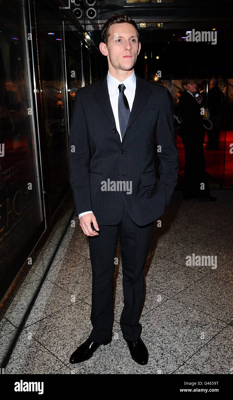 The Eagle UK Premiere - London. Jamie Bell arriving for the UK Premiere ...