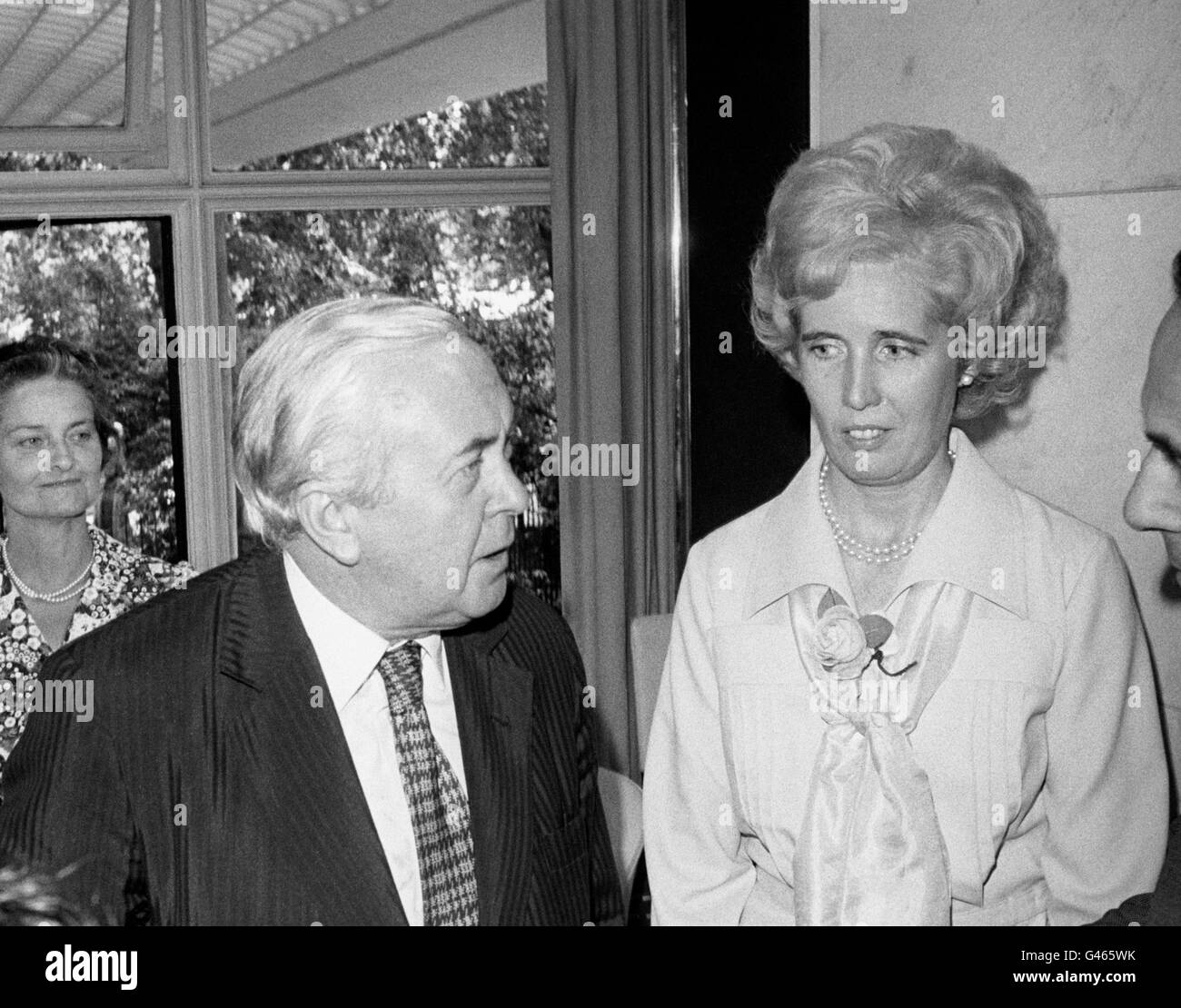 Marcia falkender harold wilson hi-res stock photography and images - Alamy